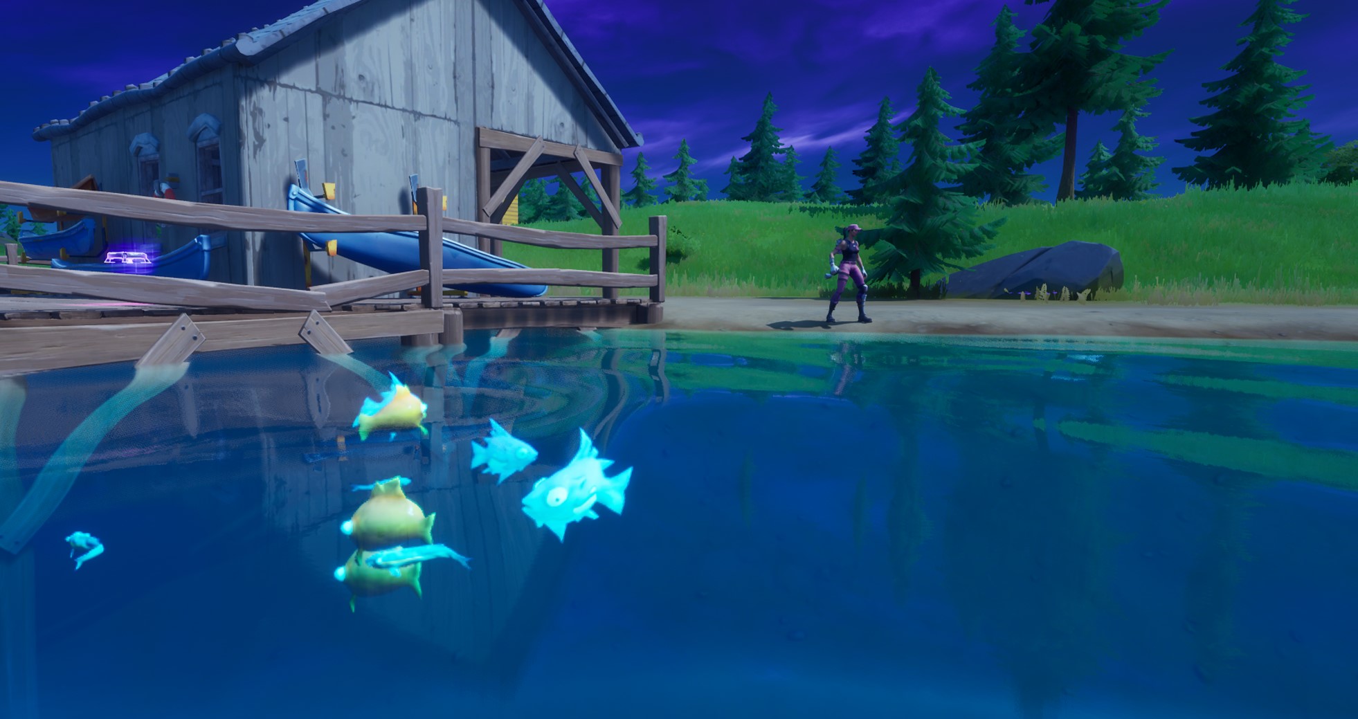 How to fish with explosives in Fortnite Chapter 2 Season 2 | Gamepur