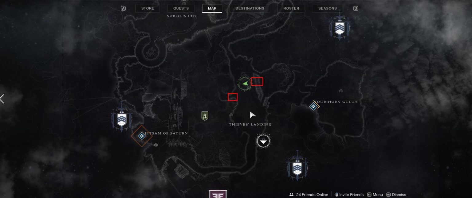 Where to find Fallen Captains and Servitors on the Tangled Shore in ...