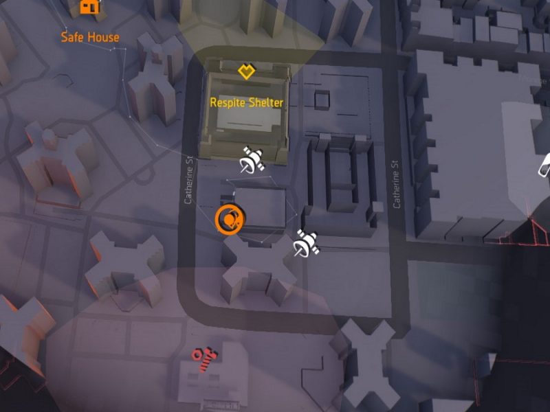 All SHD caches in Two Bridges in The Division 2 | Gamepur