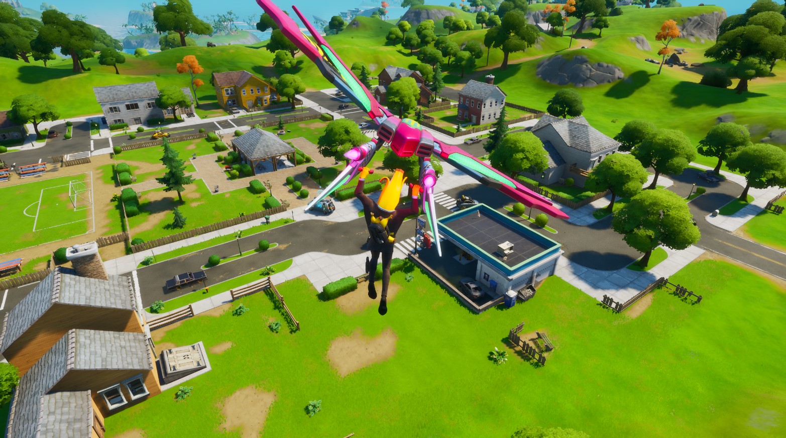 How to access the secret underground base at Pleasant Park in Fortnite ...