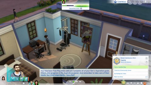 How to get through the tutorial in Sims 4 on PS4 - Gamepur