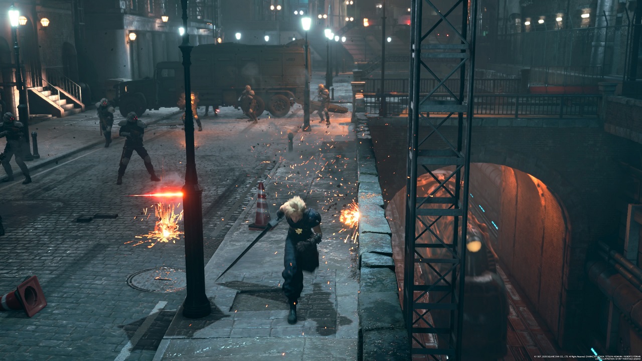 How to defeat The Huntsman mini-boss in Final Fantasy VII Remake - Gamepur