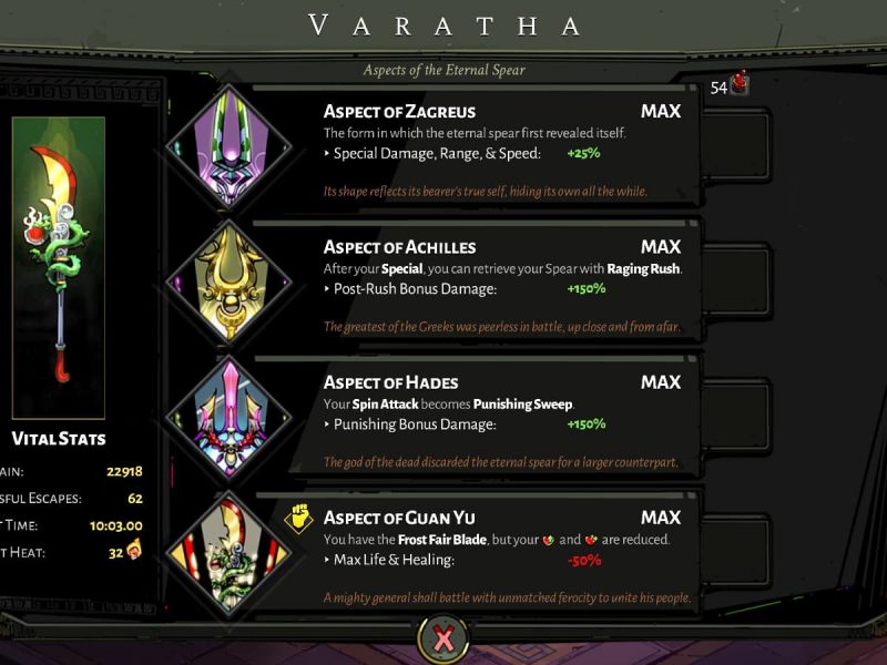 All weapons and their aspects in Hades | Gamepur