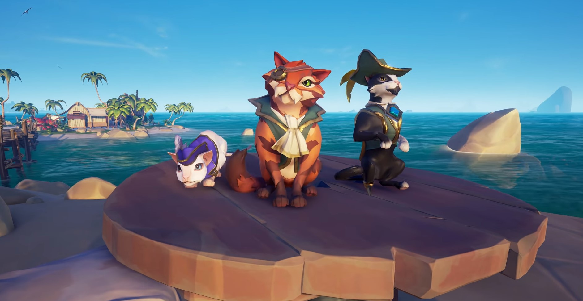 How to get cats and all available in Sea of Thieves - Gamepur
