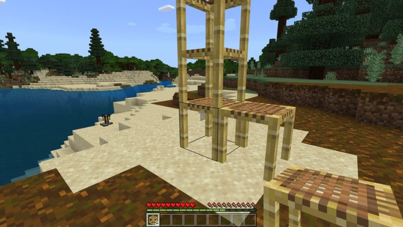 How to craft and use Scaffolding in Minecraft - Gamepur