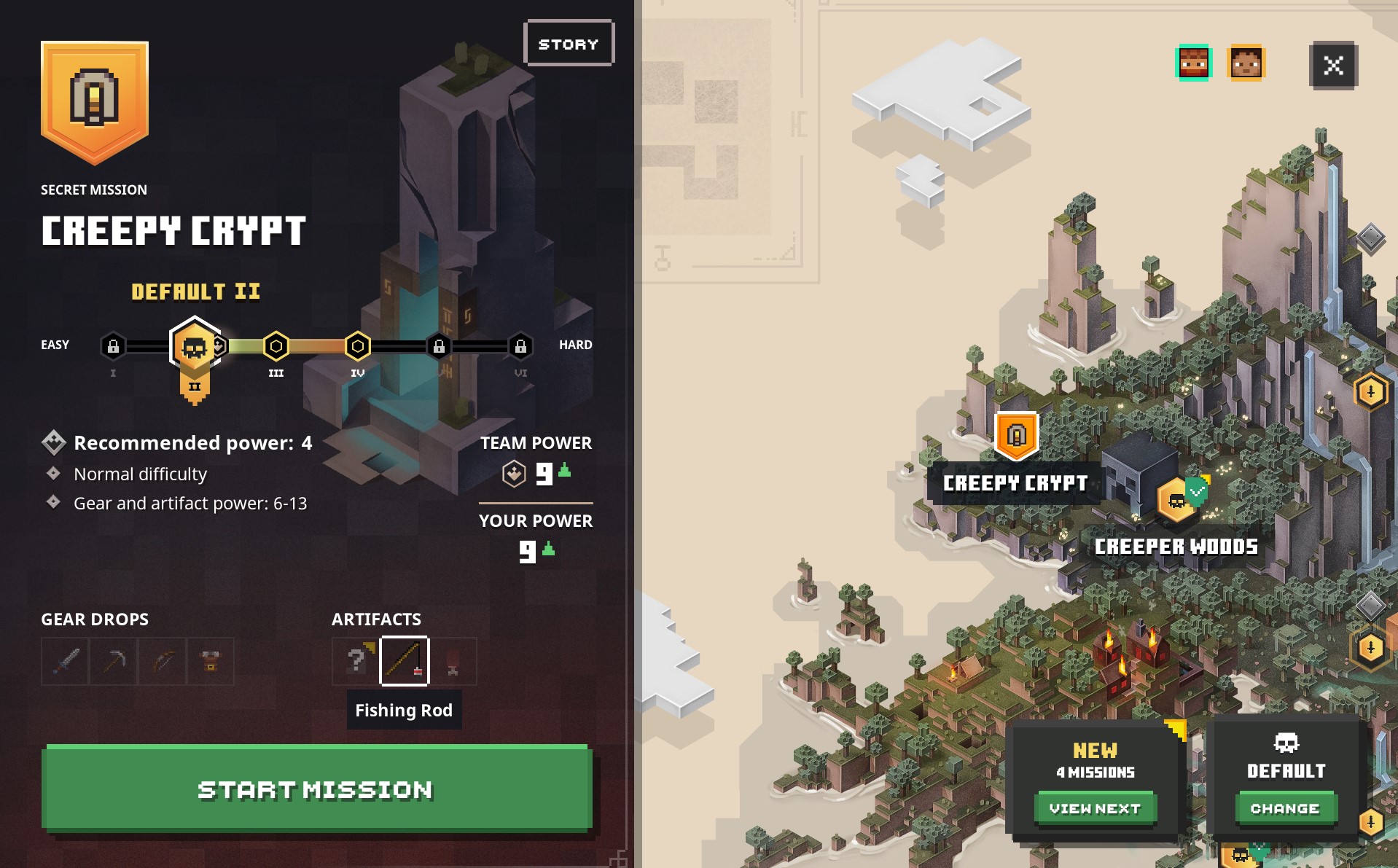 Can you fish with the fishing rod in Minecraft Dungeons? - Gamepur