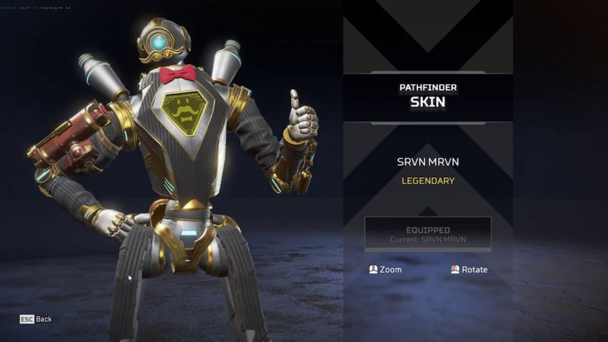 The rarest Pathfinder skins in Apex Legends - Gamepur