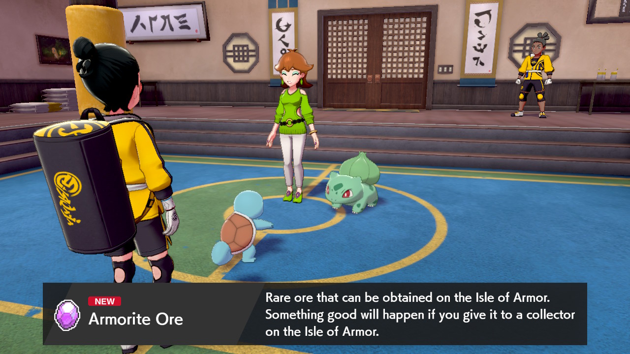 How to get and use Armorite Ore in The Isle of Armor for Pokémon Sword ...