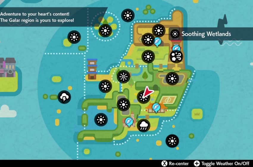 How to choose and control the weather in Pokémon Sword and Shield's ...