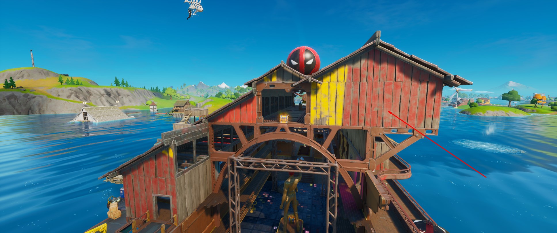 Where to find Deadpool floaties at The Yacht in Fortnite Chapter 2 ...