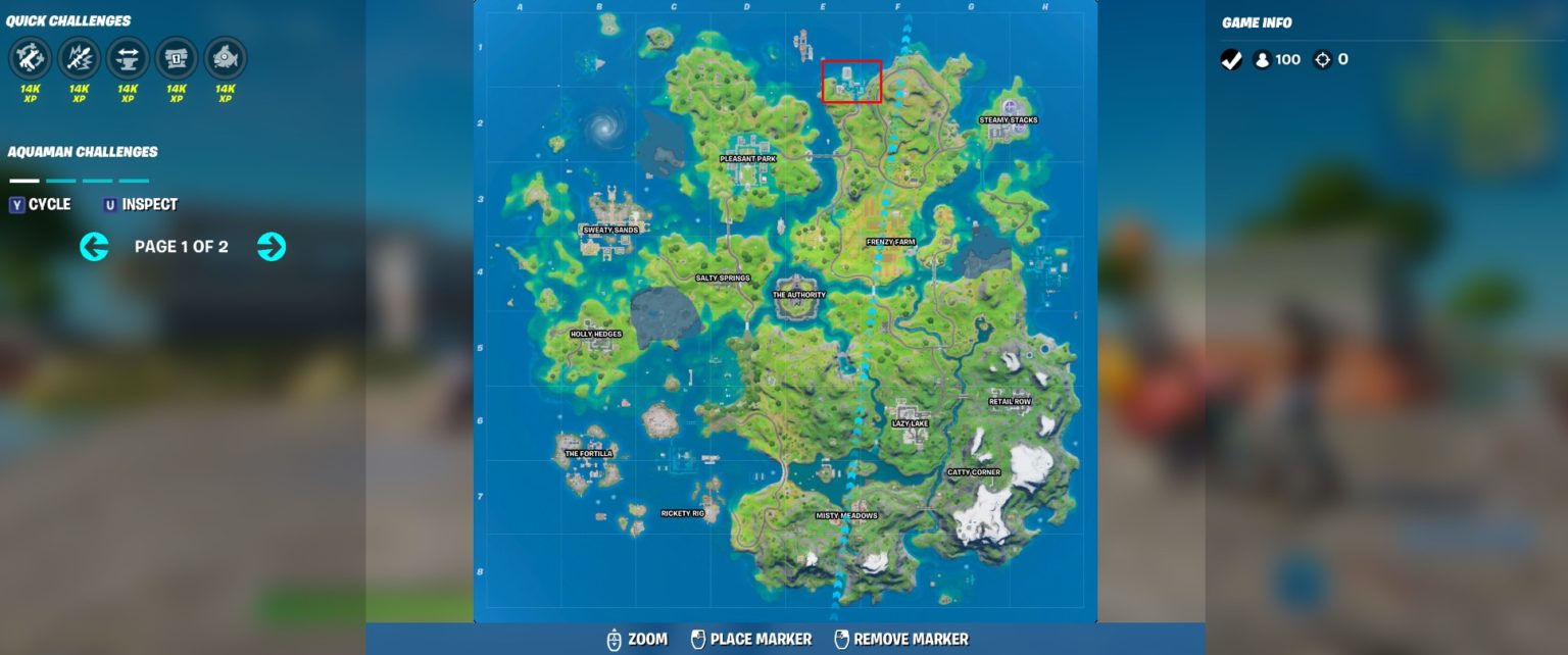 Where to find Craggy Cliffs in Fortnite Chapter 2 Season 3 - Gamepur