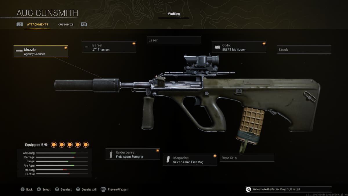 The best Cold War AUG loadout in Call of Duty: Warzone - Gamepur