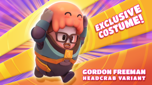 How to get the Gordon Freeman Headcrab Variant outfit for Fall Guys ...