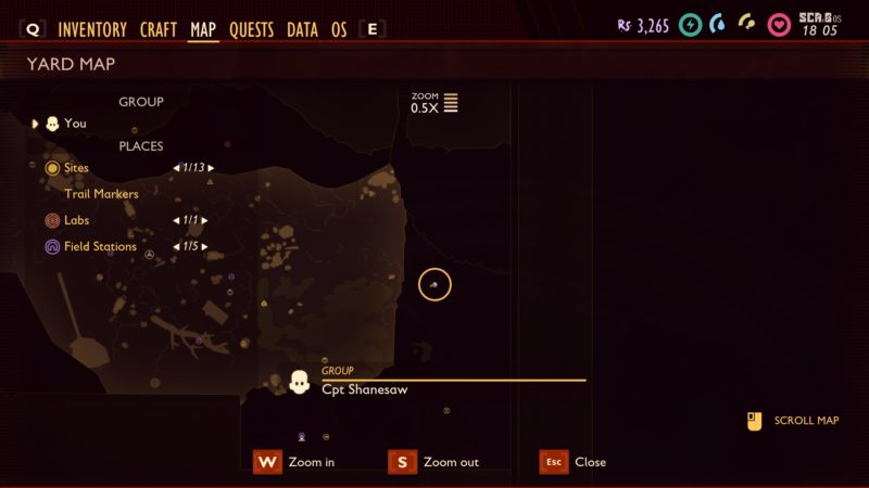 All SCA.B scheme locations in Grounded - Gamepur