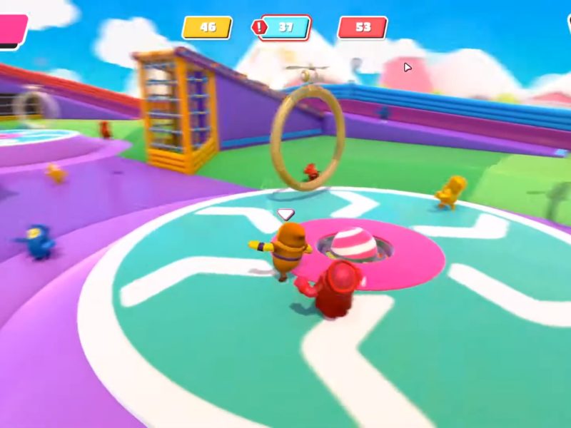 How to use the golden 5-point bonuses in Fall Guys team games | Gamepur