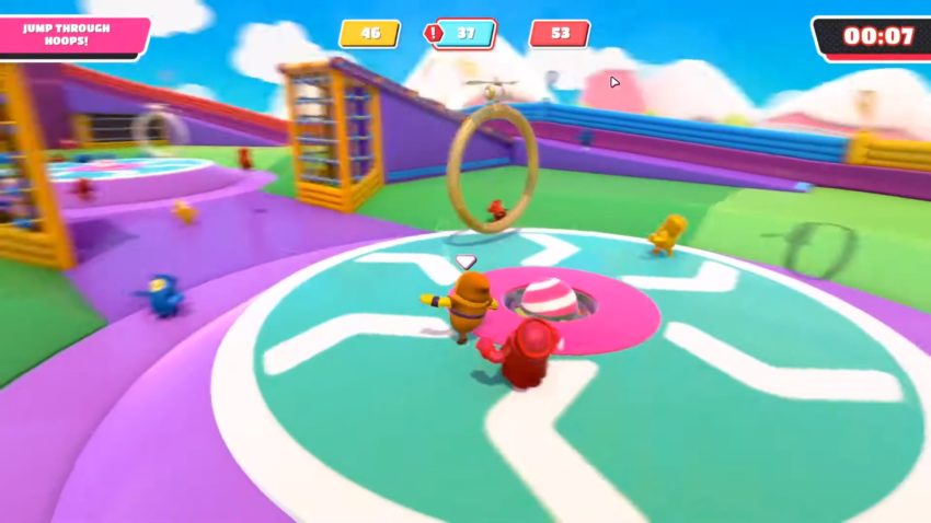 How to use the golden 5-point bonuses in Fall Guys team games - Gamepur