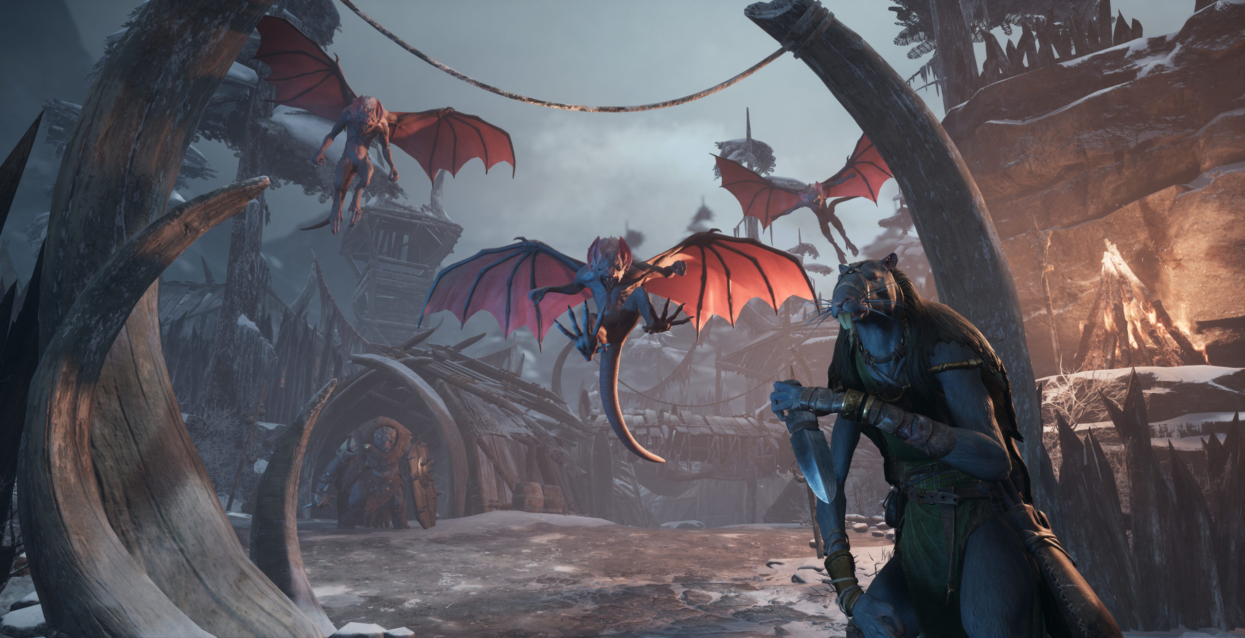 How to beat Vargr the Warg and Brudvaak the rider in Remnant: From the ...