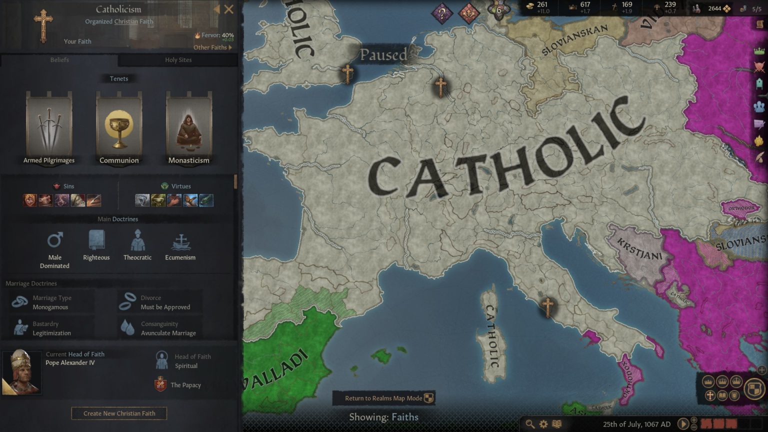 How to make a custom faith in Crusader Kings 3 - Gamepur
