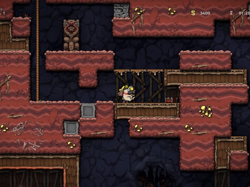 How to save the dog in Spelunky 2 | Gamepur