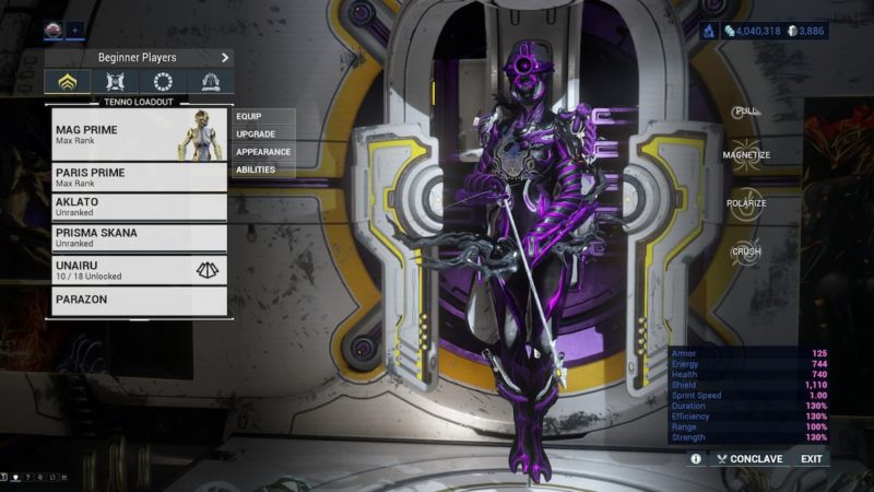 The ten best Warframe builds and load-outs for new players - Gamepur