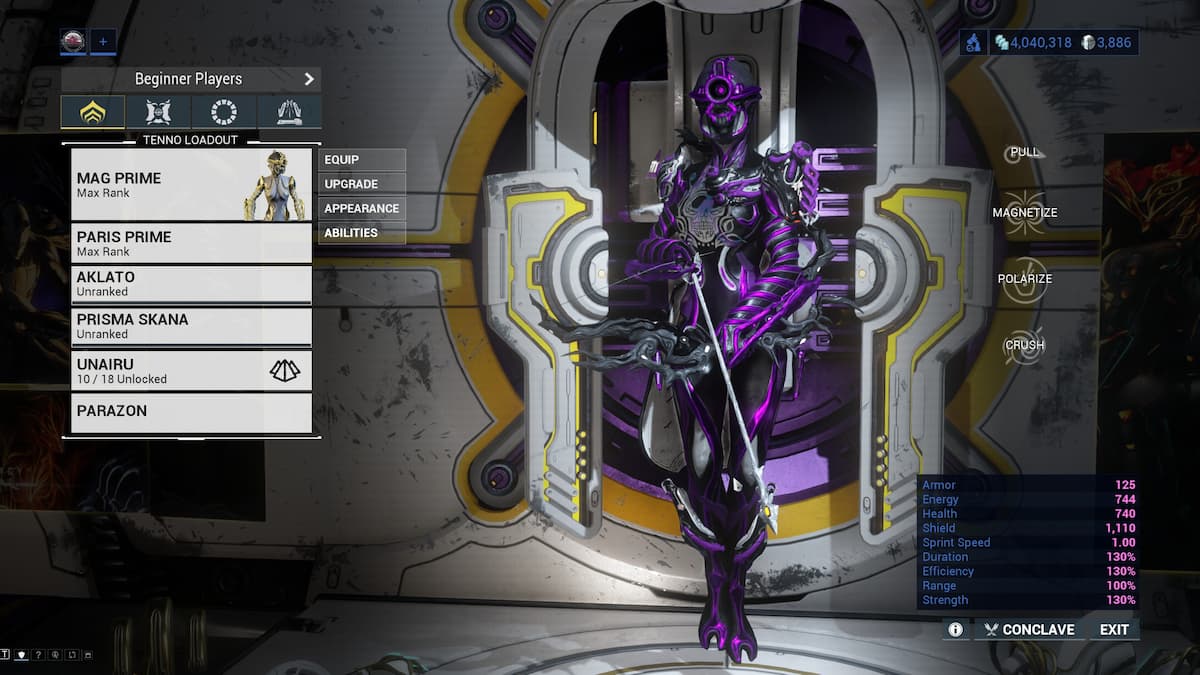 The ten best Warframe builds and load-outs for new players - Gamepur