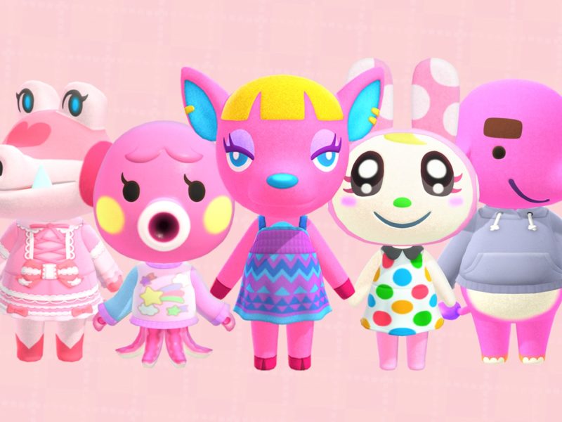 All pink villagers in Animal Crossing: New Horizons | Gamepur