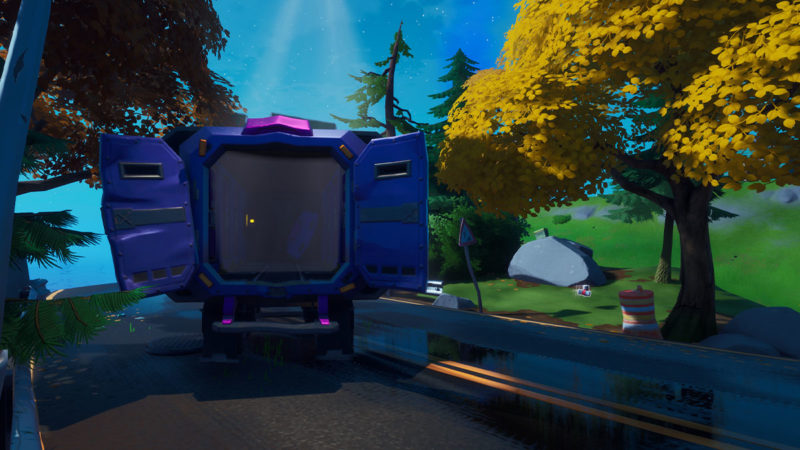Where to locate a mutant containment truck in Fortnite Chapter 2 Season ...