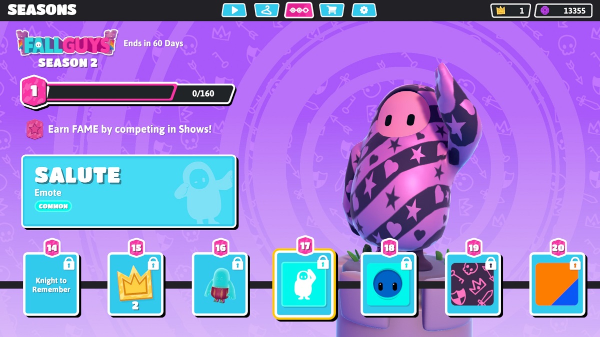 All Fall Guys Season 2 battle pass rewards - Gamepur