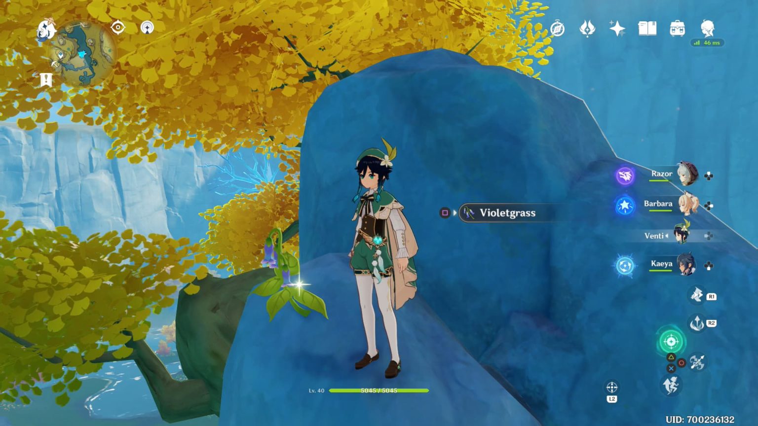 Where to find Violetgrass in Genshin Impact - Gamepur