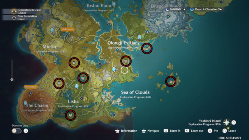 All Fatui Electro Cicin Mage boss locations in Genshin Impact - Gamepur