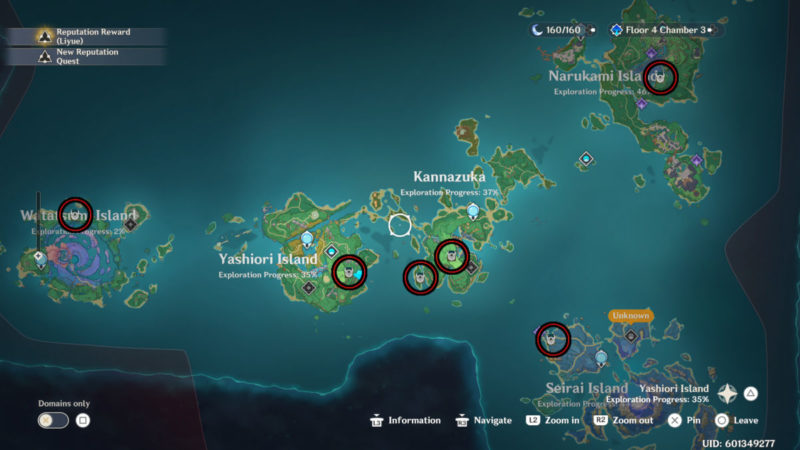 All Fatui Electro Cicin Mage boss locations in Genshin Impact - Gamepur