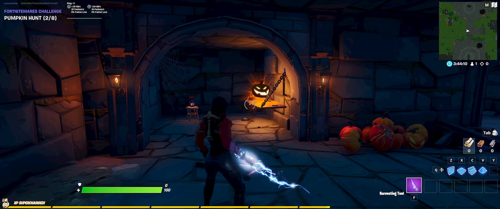 All 8 Pumpkin Locations for the Fortnitemares 2020 Cursed Castle ...