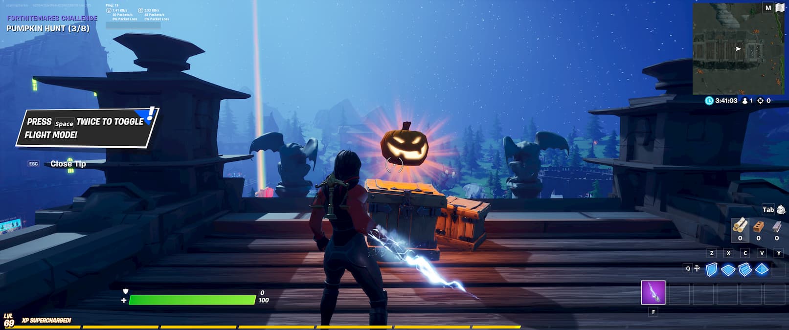 All 8 Pumpkin Locations for the Fortnitemares 2020 Cursed Castle ...