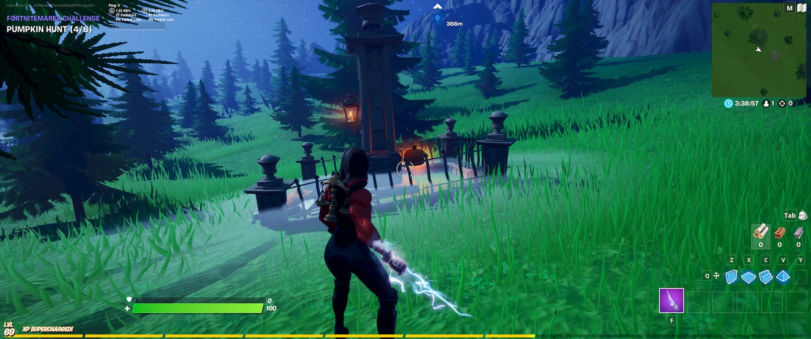 All 8 Pumpkin Locations for the Fortnitemares 2020 Cursed Castle ...