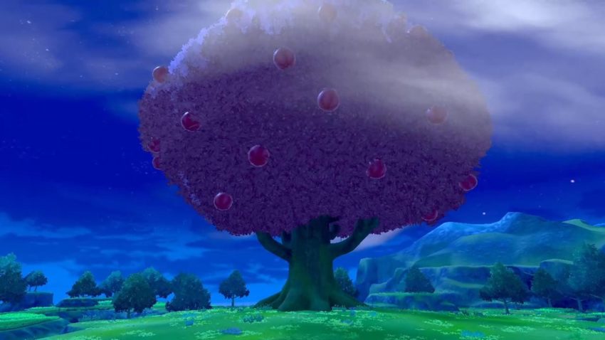 Why you should shake the tree at Dyna Tree Hill in Pokémon Sword and ...