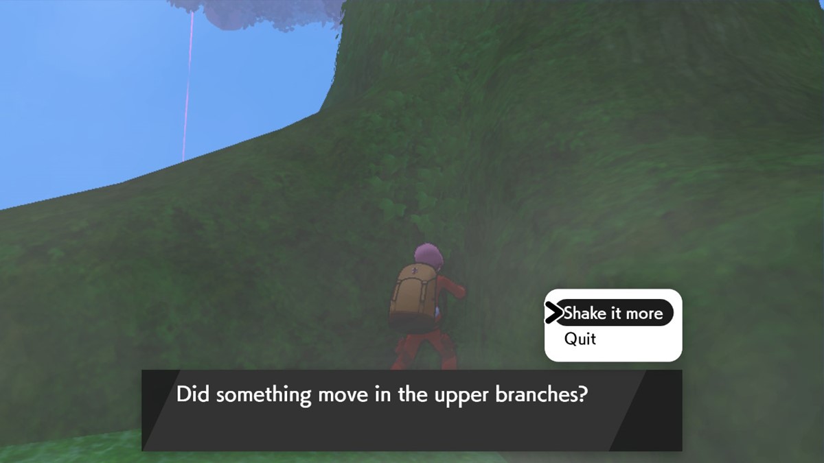 Why you should shake the tree at Dyna Tree Hill in Pokémon Sword and ...