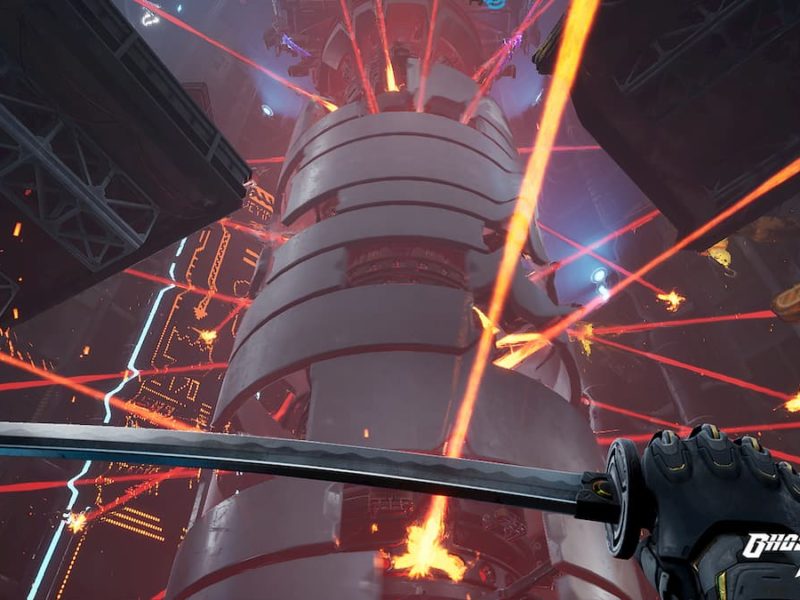 How to defeat the T-037M TOM Boss in Ghostrunner | Gamepur