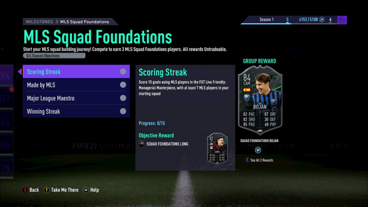 FIFA 21: How to complete the FUT MLS Squad Foundations Milestones ...