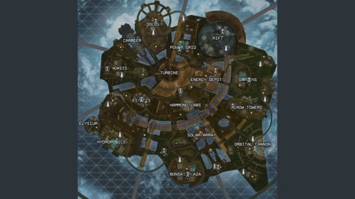 Olympus map – All Points of Interest and Minimap in Apex Legends Season ...