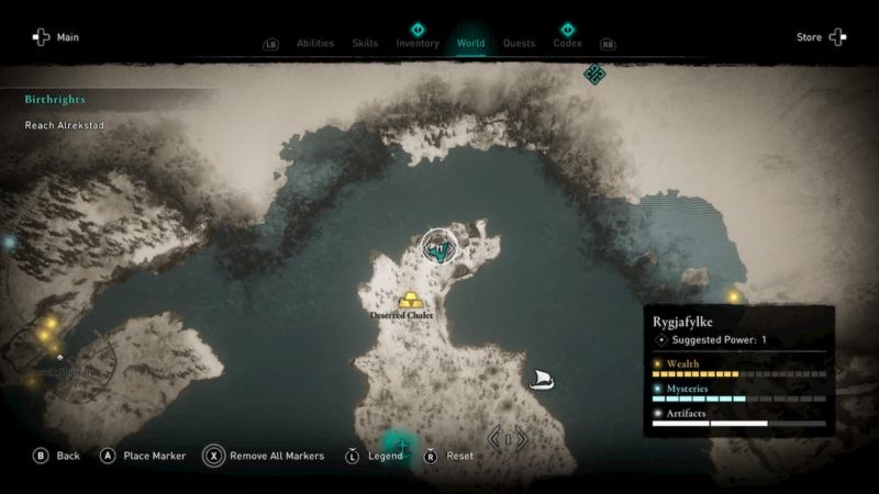 Where to find the deserted chalet's chest key in Assassin's Creed ...