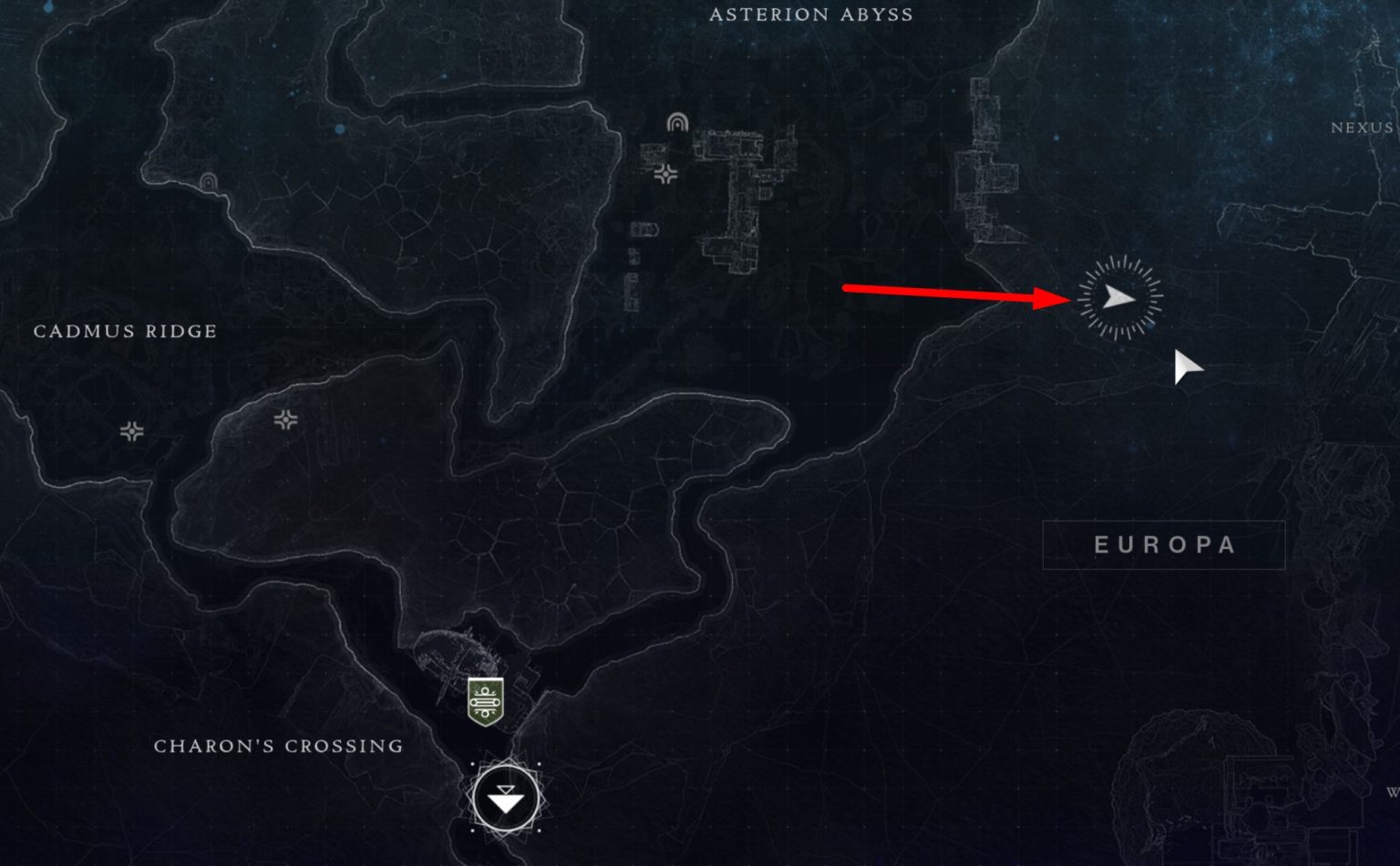 Where to find Nexus on Europa in Destiny 2 - Gamepur