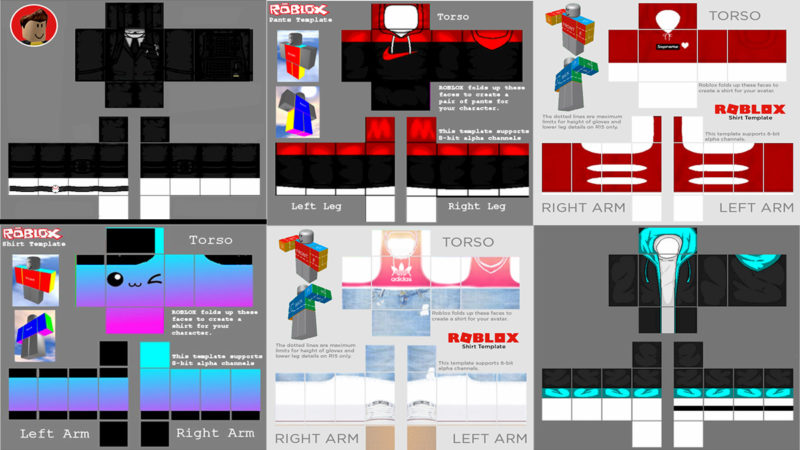 Best Roblox Clothing Templates Gamepur