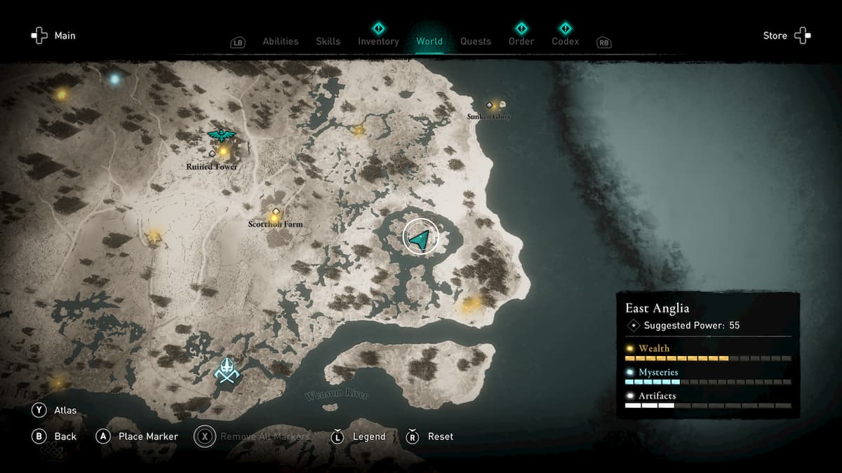 Where to find the East Anglia Hoard treasure in Assassin's Creed ...