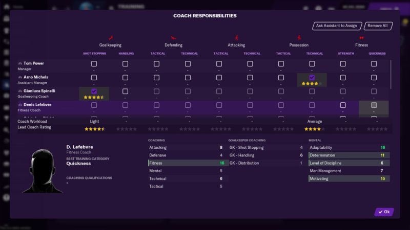 How to assign training to your staff in Football Manager 2021 - Gamepur