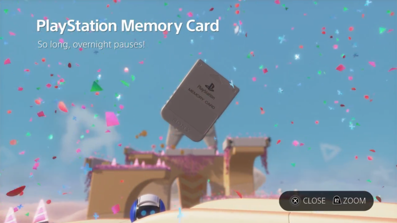 Every artefact in Memory Meadow in Astro's Playroom - Gamepur