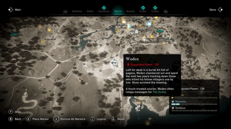 All Order of the Ancients Zealot locations in Assassin's Creed Valhalla ...