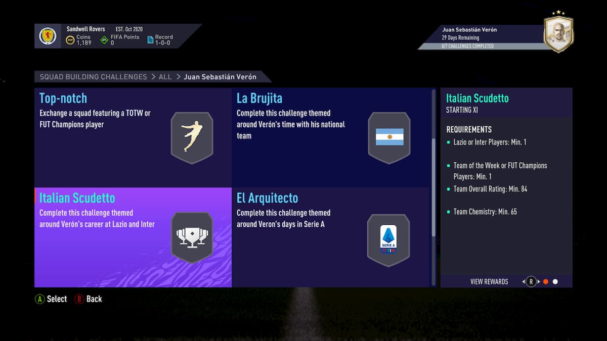 FIFA 21: How to complete the Icon Juan Sebastian Veron SBC | Gamepur