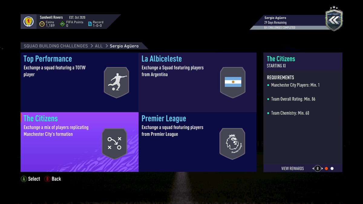 FIFA 21: How to complete Flashback Sergio Aguero SBC | Gamepur