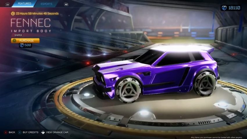 How To Get A Fennec In Rocket League Gamepur