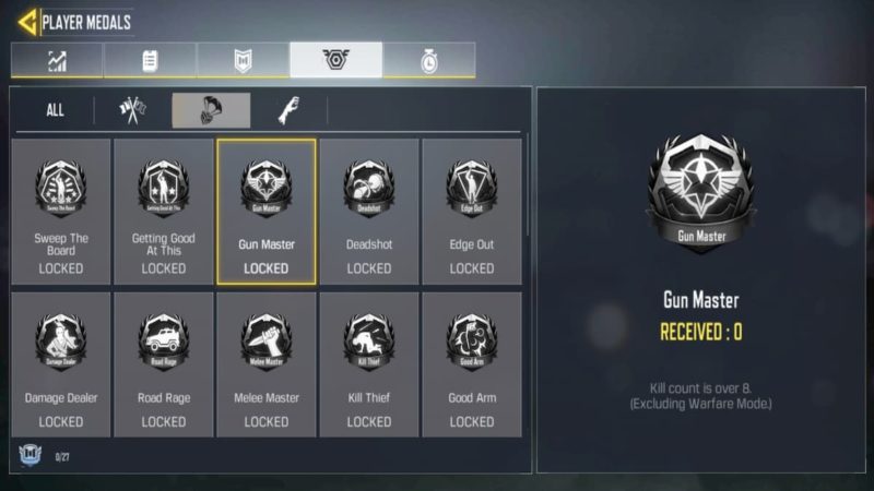 How to get Gun Master medal in Call of Duty: Mobile - Gamepur